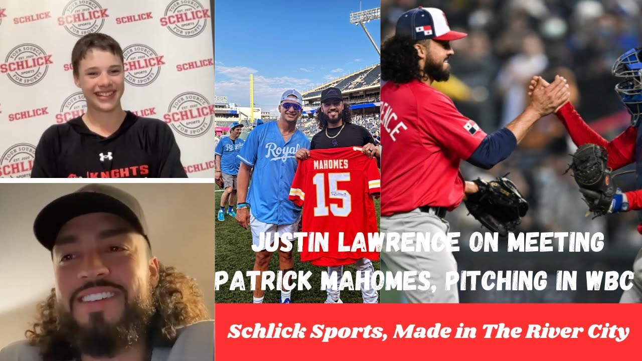 Justin Lawrence On Meeting Patrick Mahomes, Pitching In WBC - YouTube