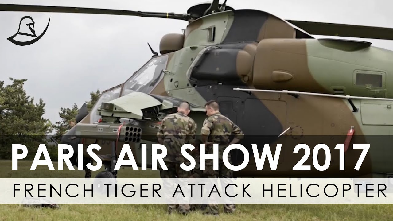 French Tiger Attack Helicopter - YouTube