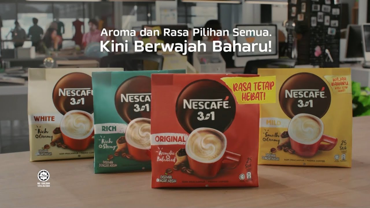 Iklan NESCAFÉ 3-Dalam-1 (2022) - YouTube