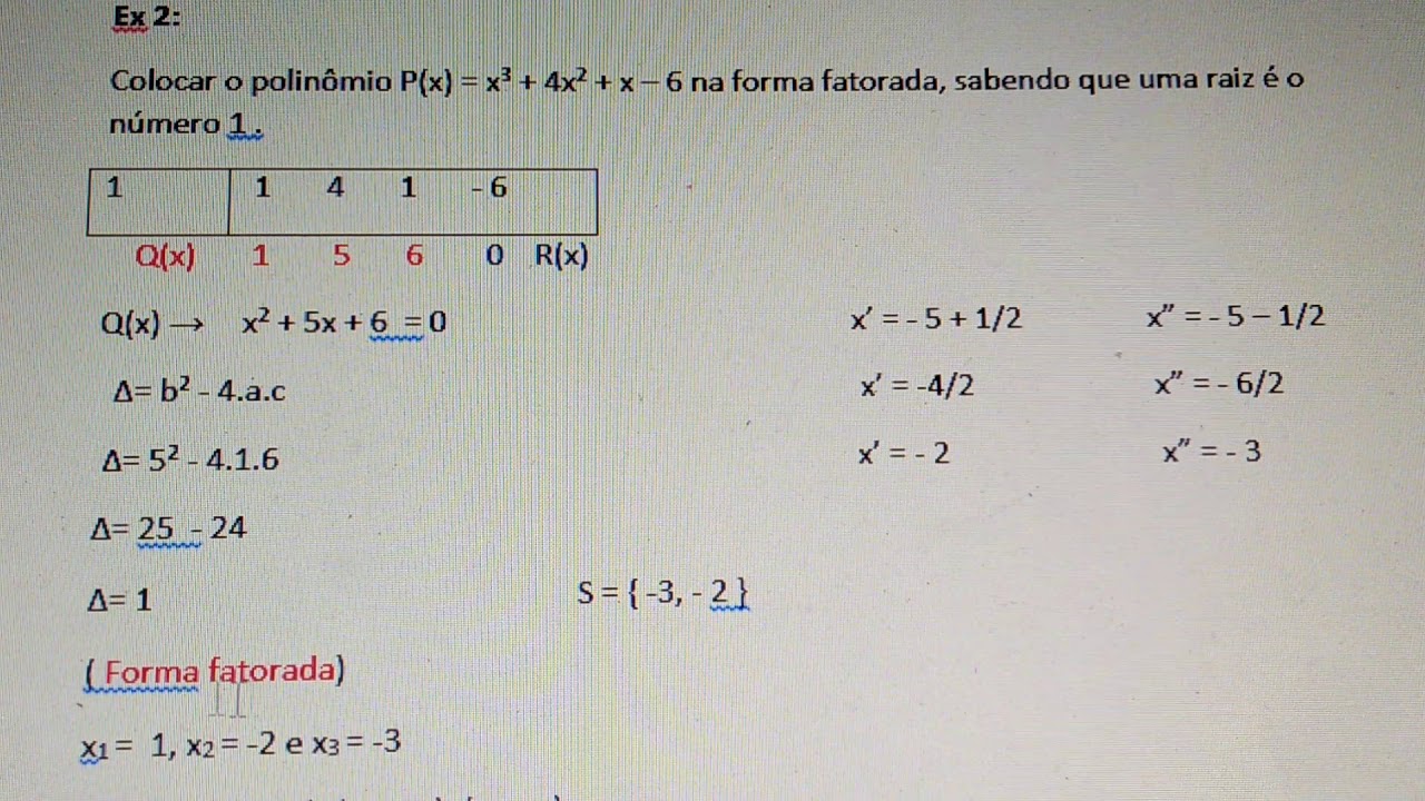 Teorema Fundamental da Álgebra - YouTube