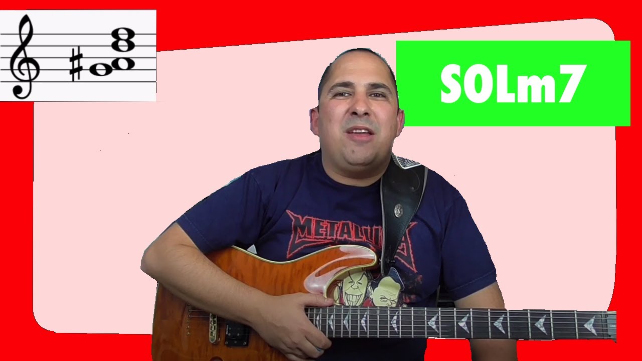 Acorde Guitarra SOL menor séptima 🎸SOLm7 🎶Gm7 - YouTube