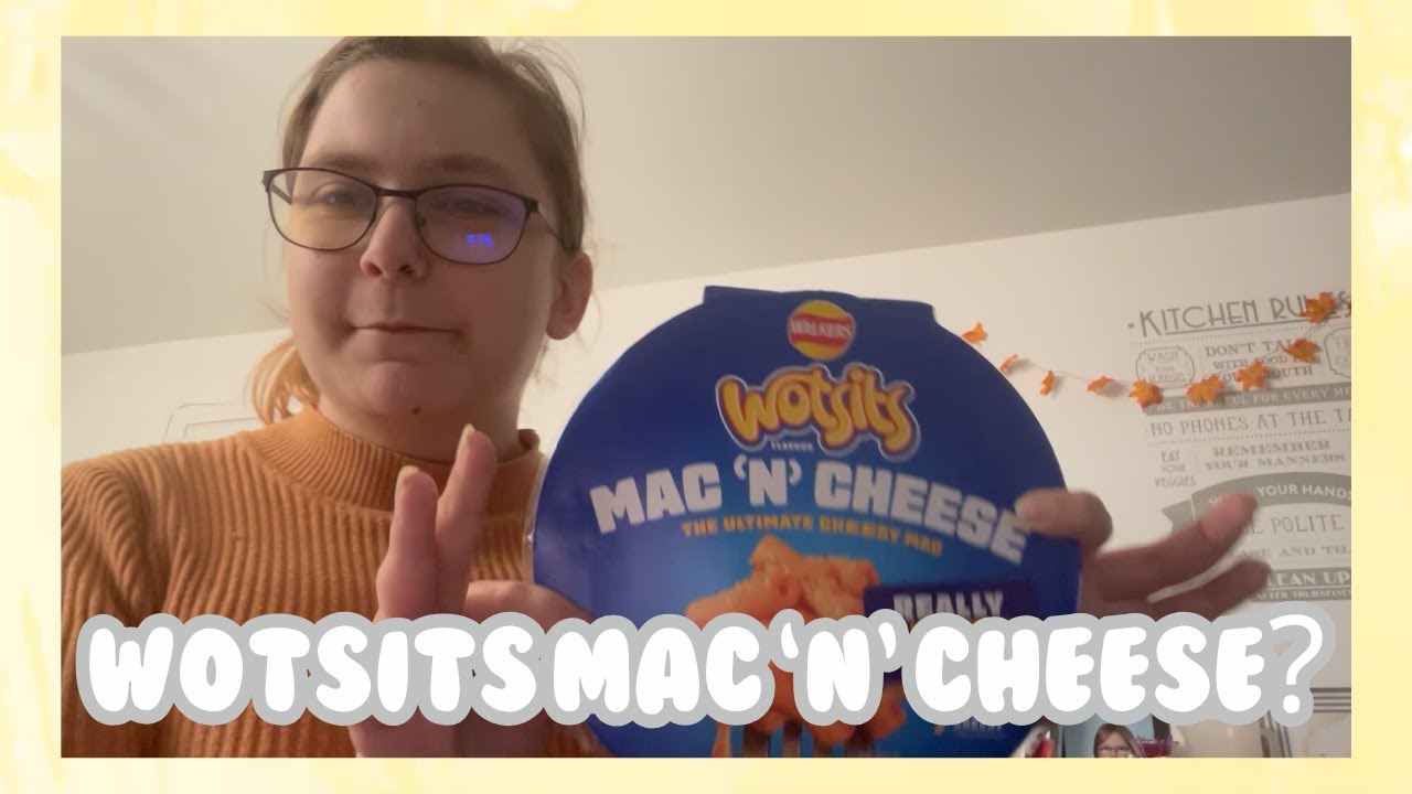Wotsit Really Cheesy Mac & Cheese Review! - YouTube