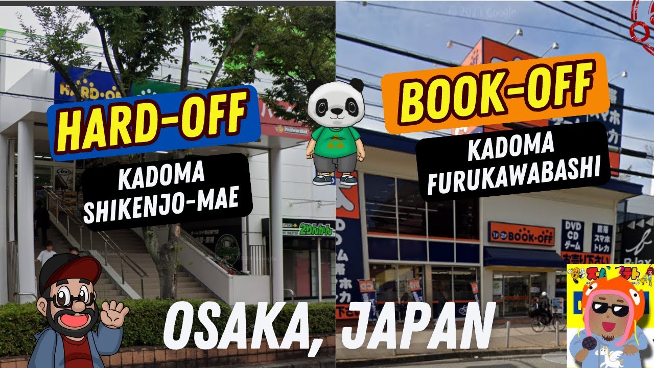 Hard-Off/Book--Off Video game Hunting in Osaka, Japan #videogames # ...