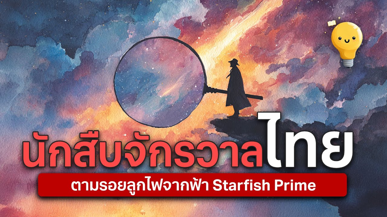 นักสืบจักรวาลไทย: ตามรอยลูกไฟจากฟ้า Starfish Prime - YouTube