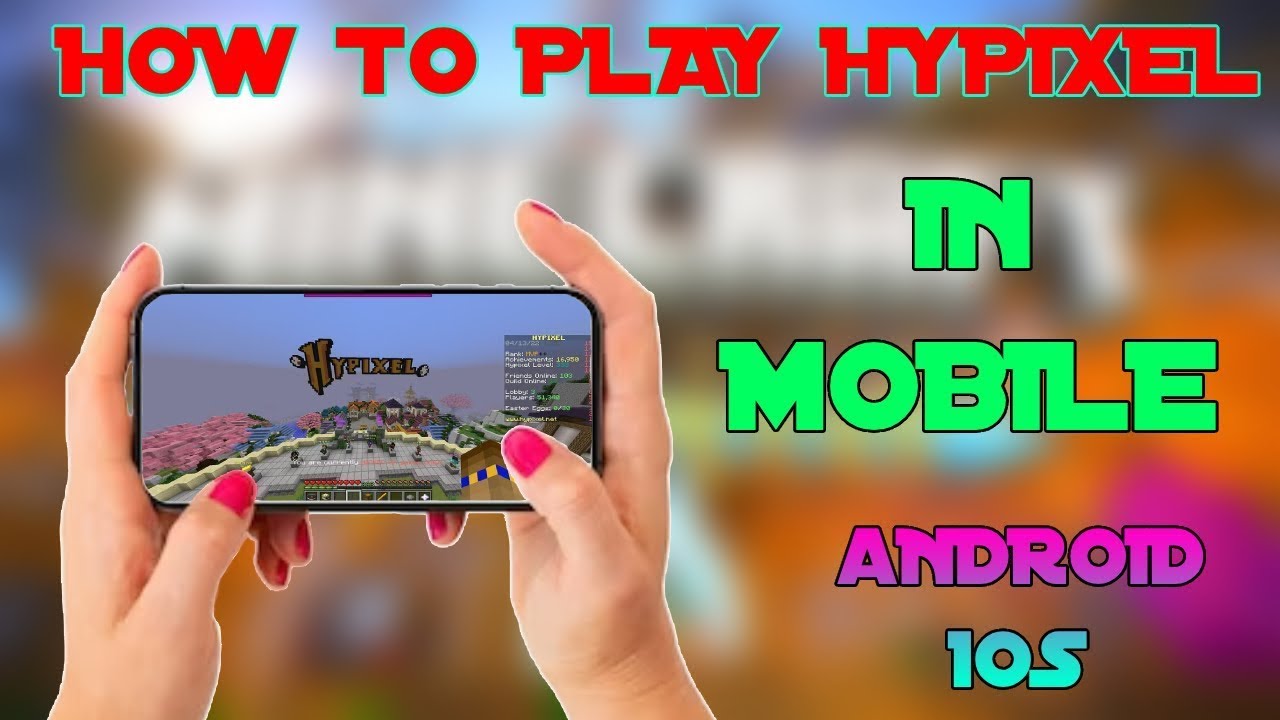 playing hypixel in mobile 🔴 Gtoffcial is live | let's play random games, hypixel fakepixel - YouTube