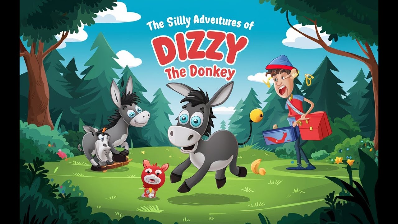The Silly Adventures of Dizzy the Donkey #childrensbooks #kidsbooks # ...