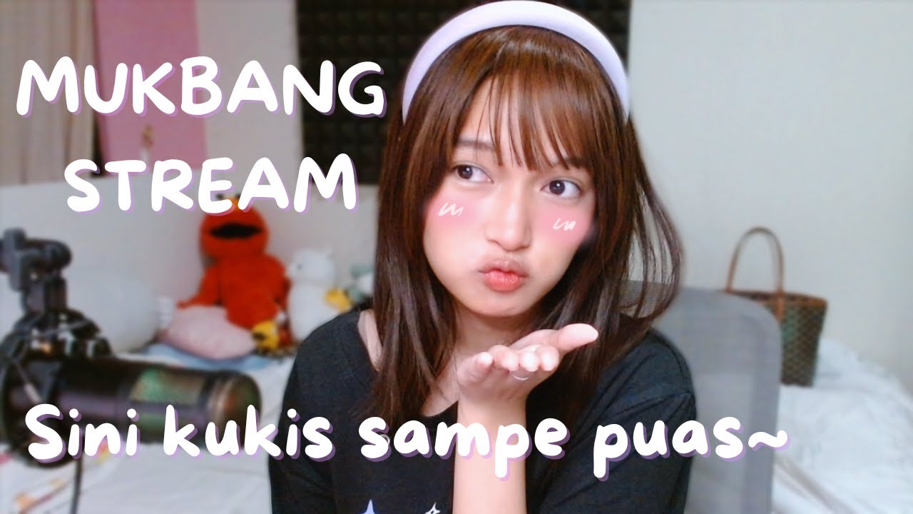 Mukbang Stream! Makan cookies gede? 🍪👀 - YouTube