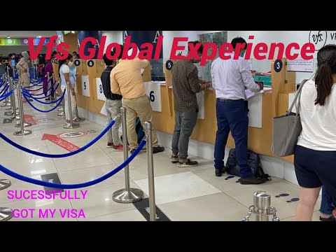 VFS global delhi real experience || Full process explained in Hindi ...