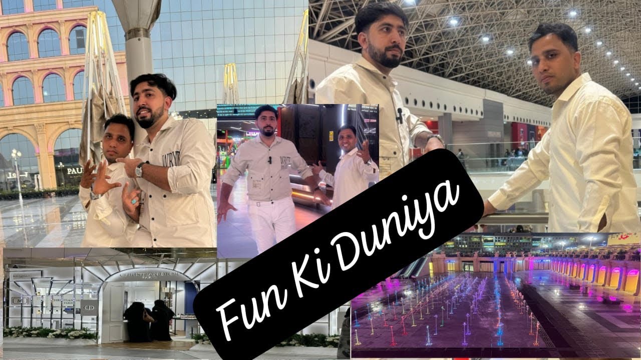 Fun Ki Duniya🌈 |Jeddah Park Mall | Fun ki duniya k Mazey |Shopping In ...