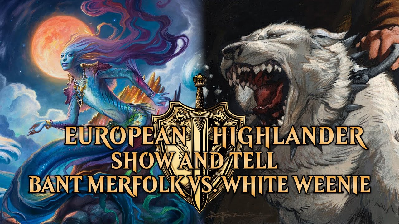 Bant Merfolk - White Weenie | European Highlander Show and Tell - YouTube