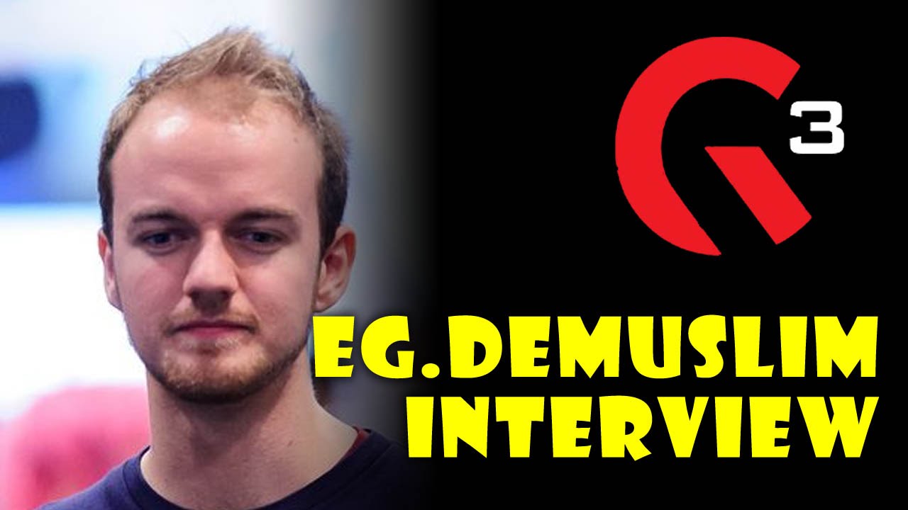 Gfinity G3: JoRoSaR Interviews EG.DeMusliM - YouTube