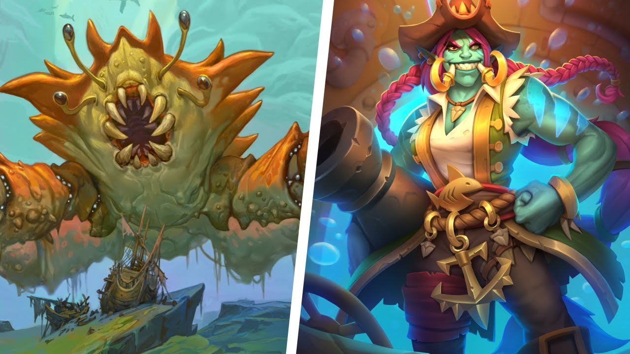 COLOSSAL PIRATES ROGUE - Hearthstone Voyage to the Sunken City - YouTube