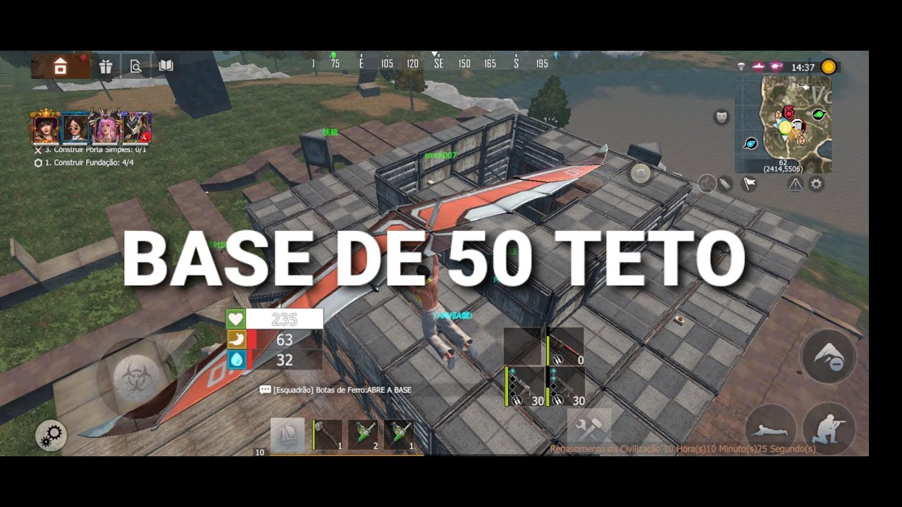 RAID ON BADGE🏅 BASE DE 50 TETO KKKKKK - YouTube