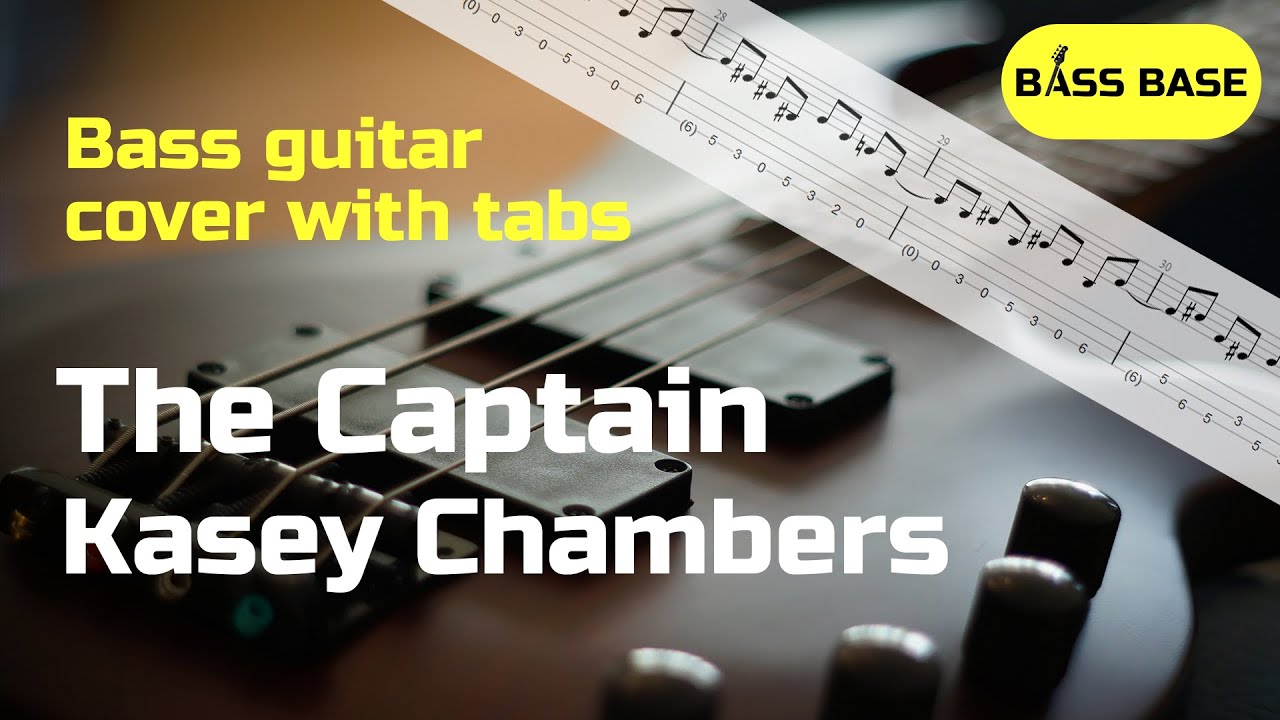Kasey Chambers - The Captain - Bass cover with tabs - YouTube