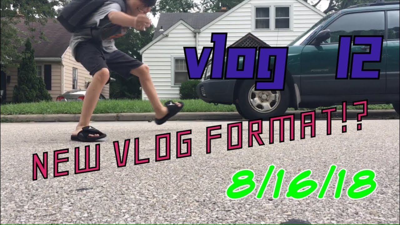 NEW VLOG FORMAT!? || Vlog # 12 || WonderVlogs - YouTube