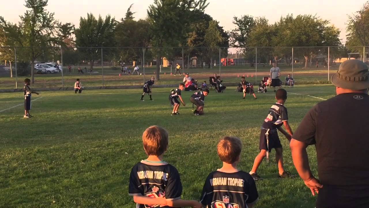 2015 Cowboys Merced Youth Flag Football Highlights - YouTube