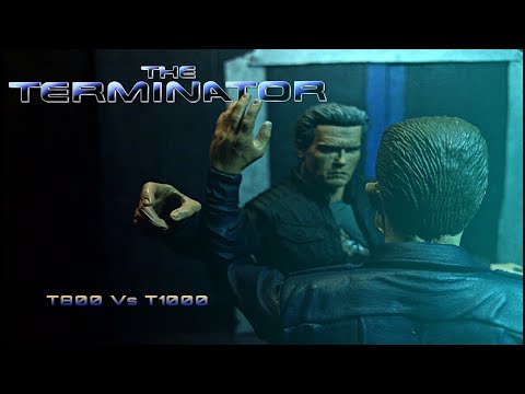 Terminator Stop Motion: T800 vs T1000 Test