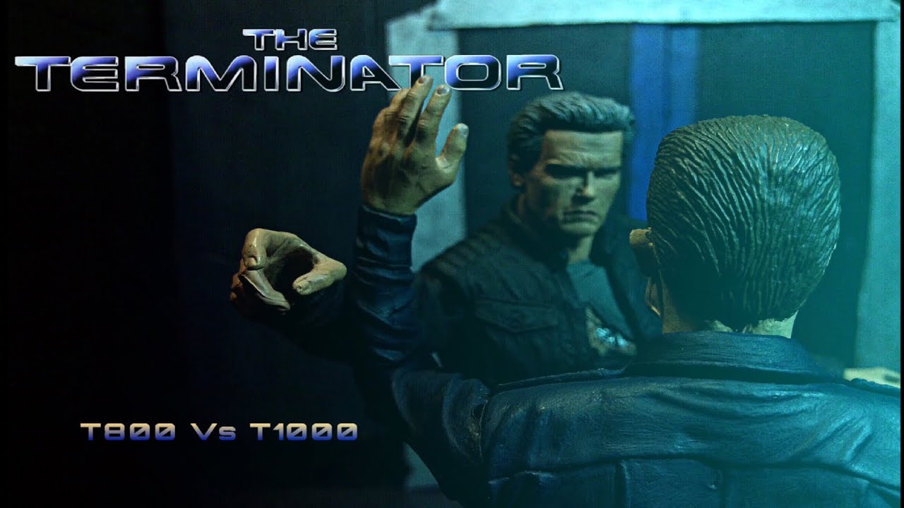 Terminator Stop Motion: T800 vs T1000 Test - YouTube