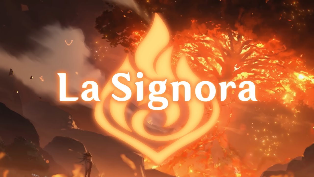 La Signora - The Mystery of Liquid Fire (Genshin Impact Theories and ...