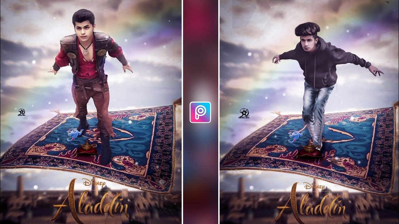 Aladdin Photo Editing picsart / Aladdin Flying Carpet Photo Editing ...