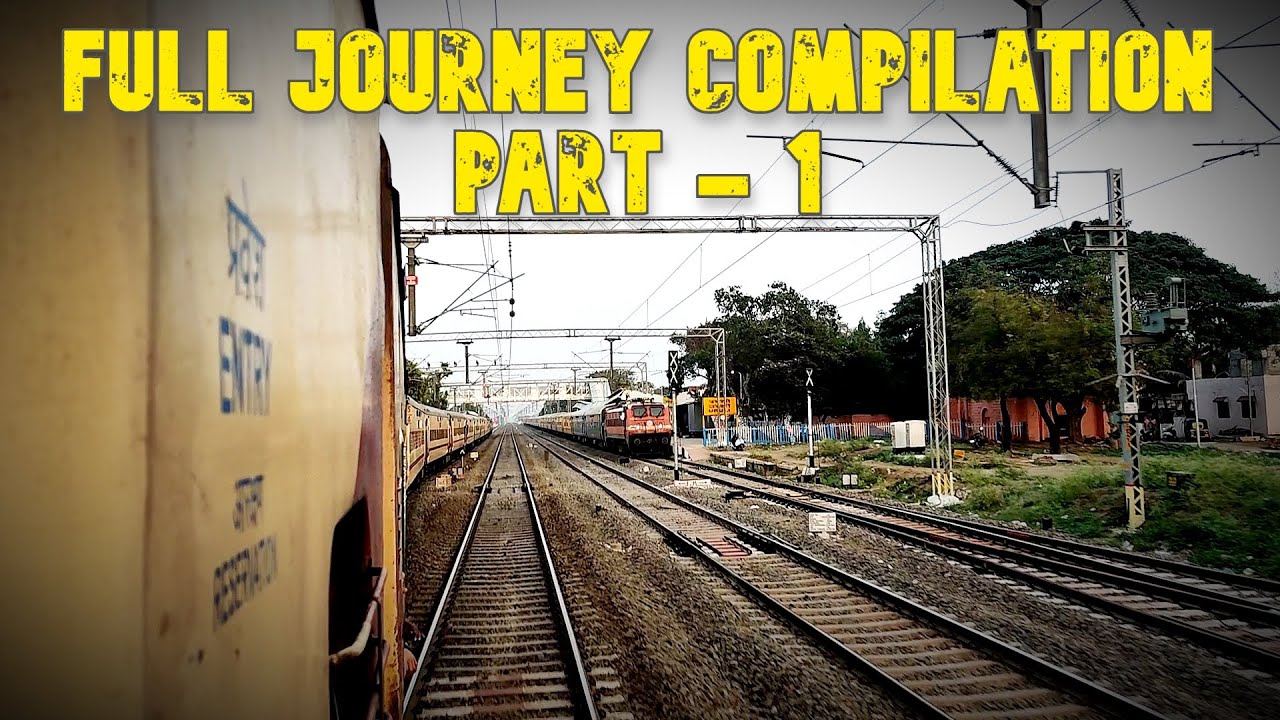 Pune to Manmad Journey compilation in 11077 Pune Jammutawi Jhelum ...