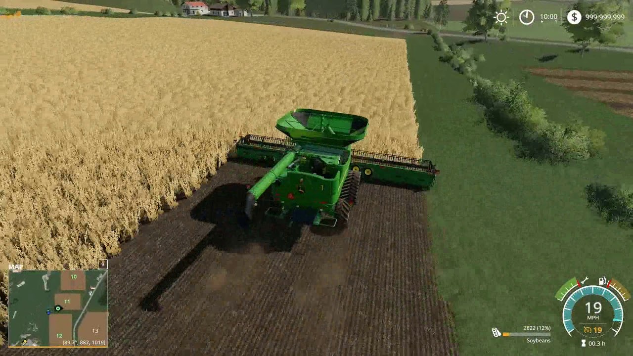 Gamsberg Ep 1 Harvesting Canola Fs19 Timelapse Farming Simulator