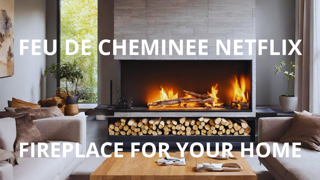 Real fireplace🔥-Vrai feu de cheminée🔥cheminée à la télévision,cheminée ...