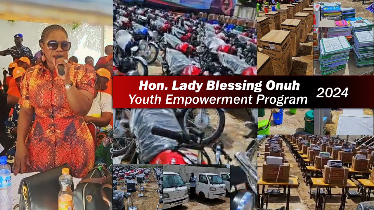 Hon. Lady Blessing Onuh's Youth Empowerment Program 2024 - YouTube