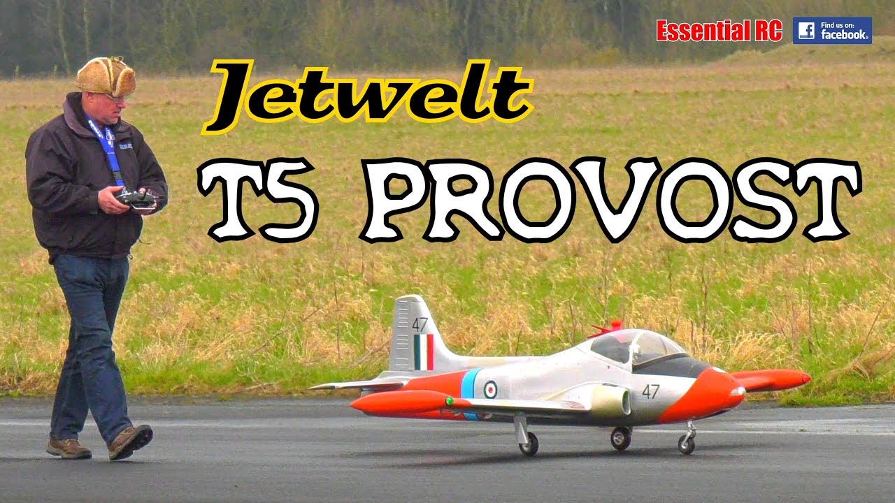 T5 PROVOST RC turbine jet AWESOME FLAMEOUT BELLY LANDING (Jetwelt, G ...