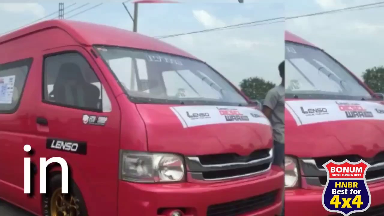 Racing Hiace Van by Keng Diesel Shop - YouTube