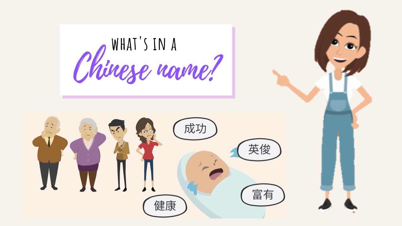 Learn Chinese culture: What's in a Chinese name? - YouTube