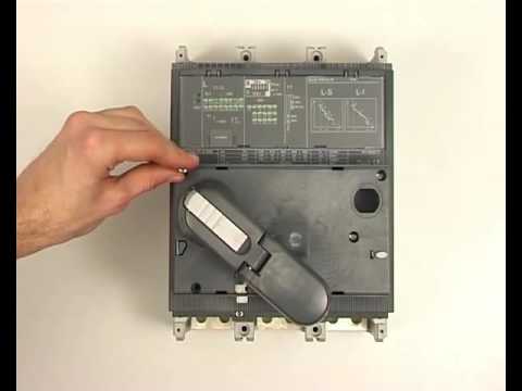 VIDEOMANUAL SACE Tmax T7 rotary handle operating mechanism direct - RHD ...