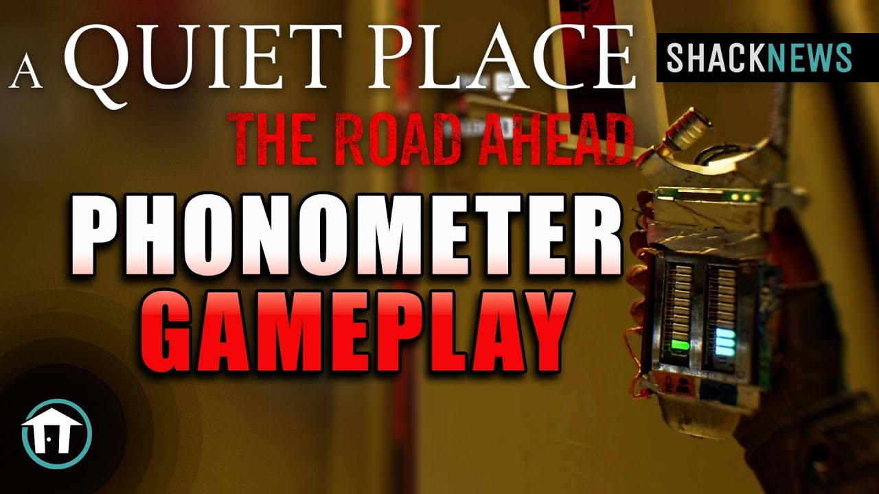 A Quiet Place: The Road Ahead - Phonometer Gameplay - YouTube