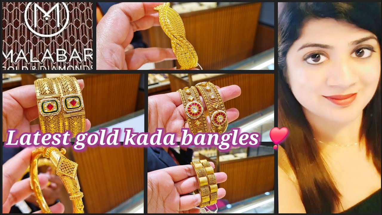 Malabar gold bangles | Malabar gold bangles collection | Gold bangles ...