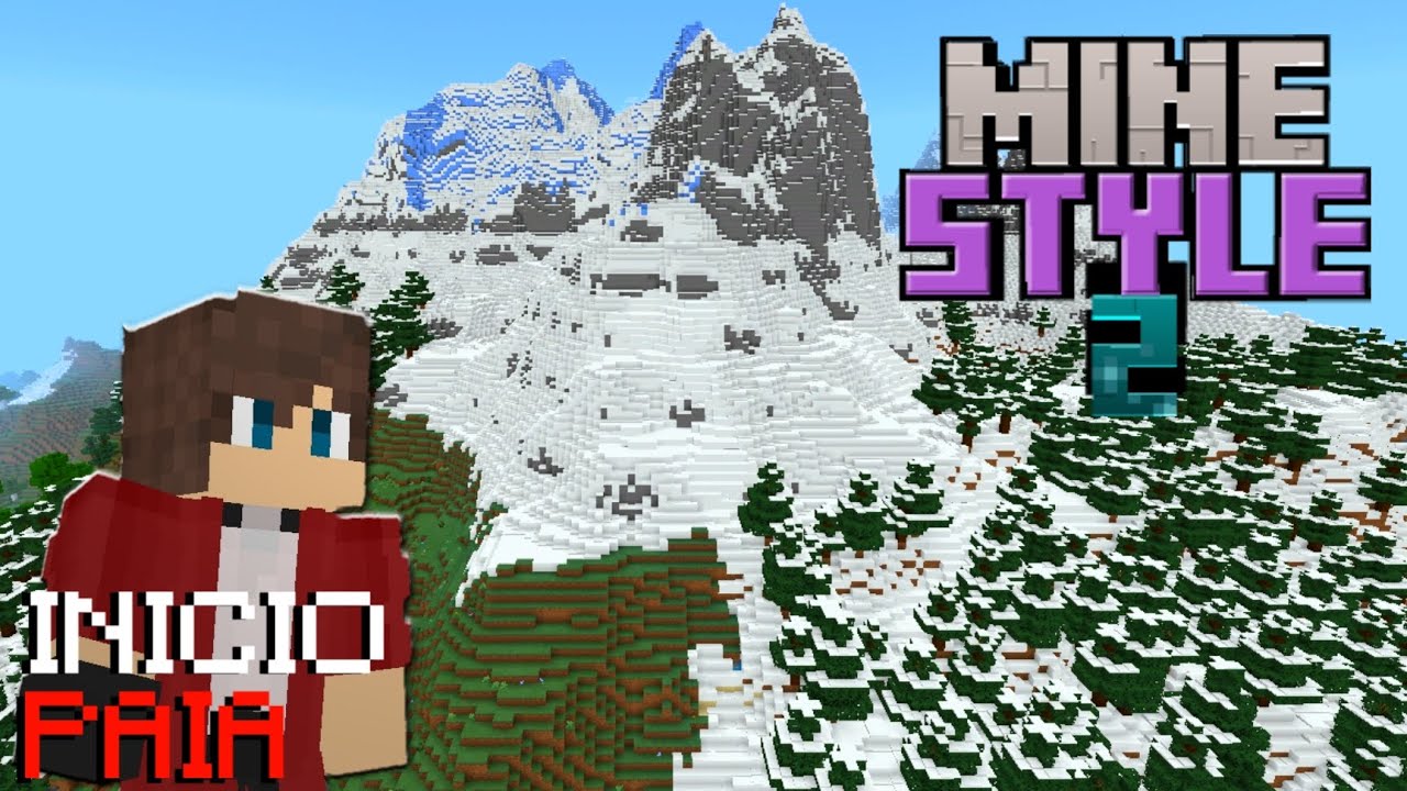 O INÍCIO MAIS PAIA DO MINECRAFT BEDROCK! MINE STYLE 2 #1 - YouTube