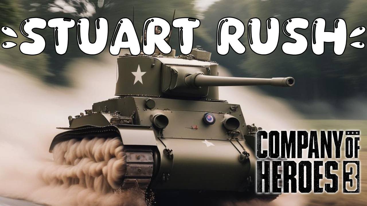 STUART RUSH - 4v4 - CoH3 - YouTube
