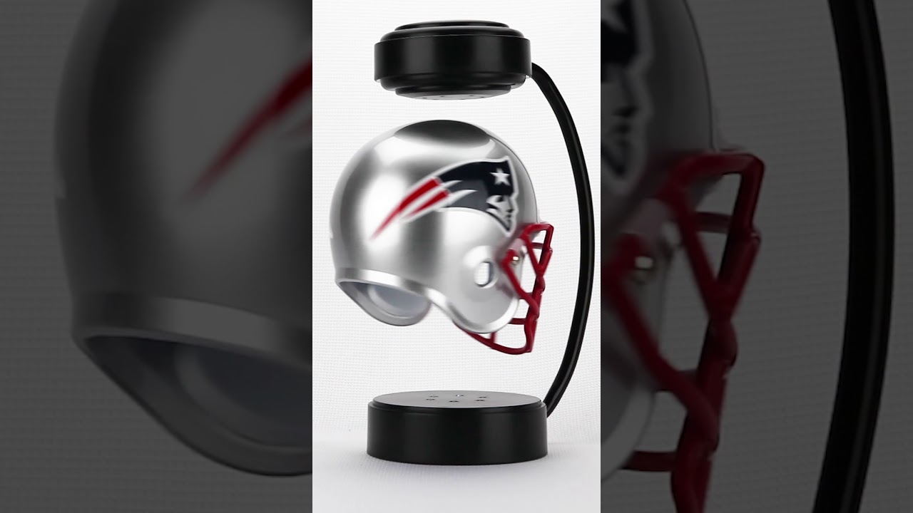 New England Patriots Levitating Helmet - YouTube