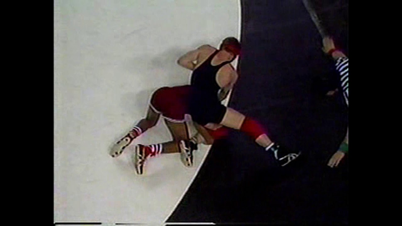 1987 sheridan tournament finals jack cuvo of east stroudsburg vs craig ...