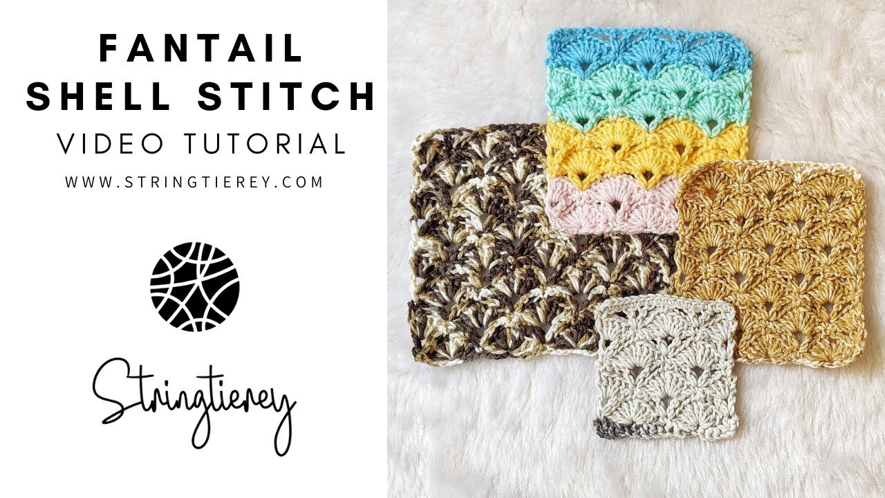 Fantail Shell Stitch - Video Tutorial - YouTube