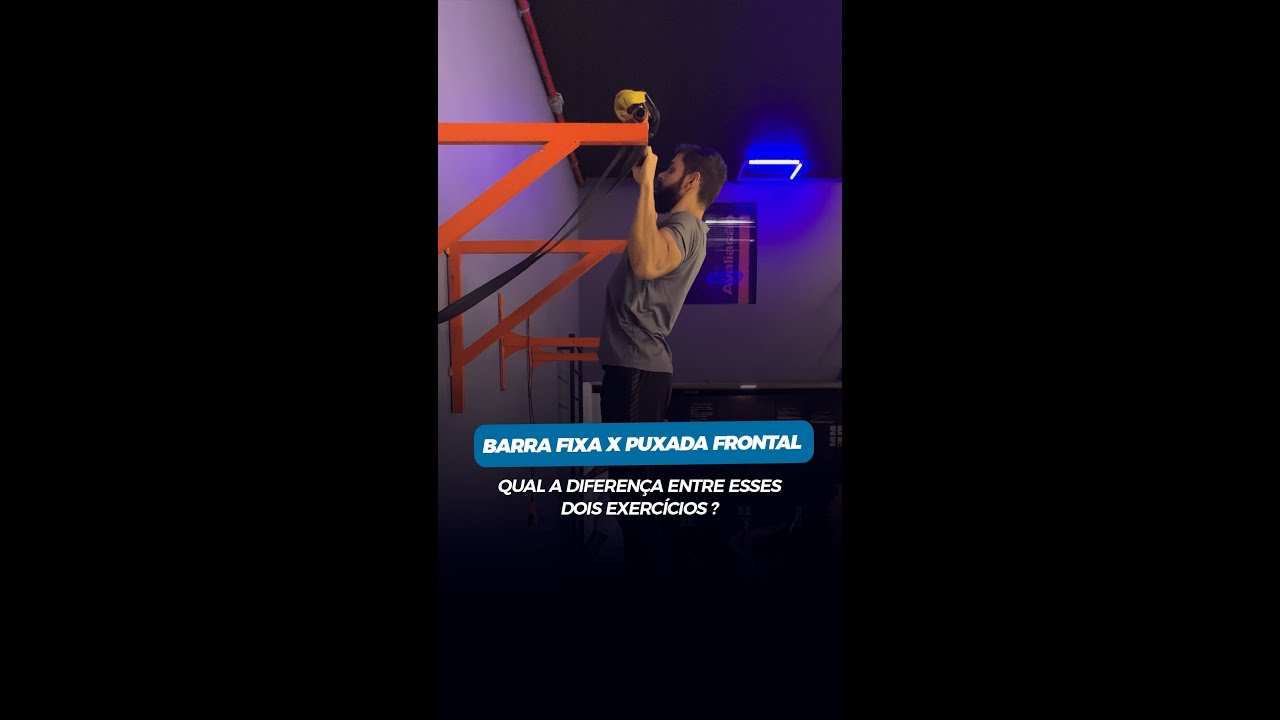 Barra fixa x Puxada frontal | A diferença entre barra fixa e puxada ...
