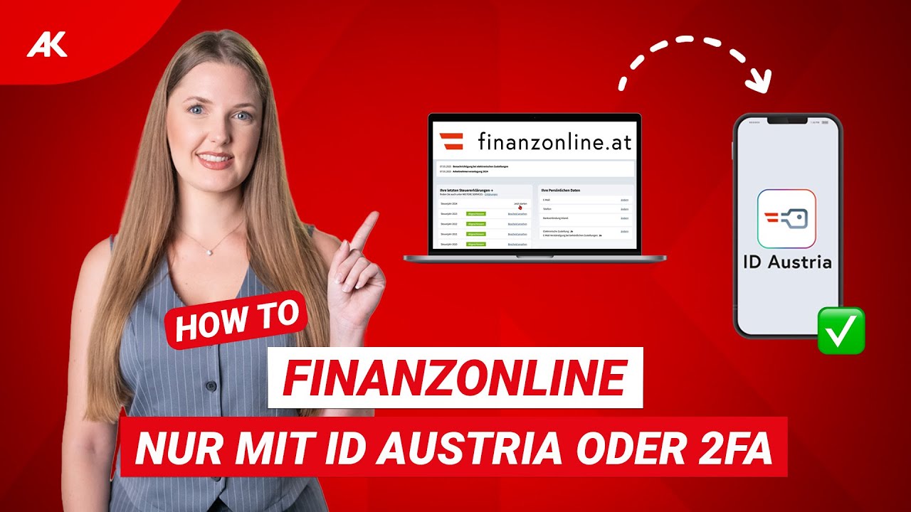 ID Austria & Zwei-Faktor-Authentifizierung für FinanzOnline | Komplett ...