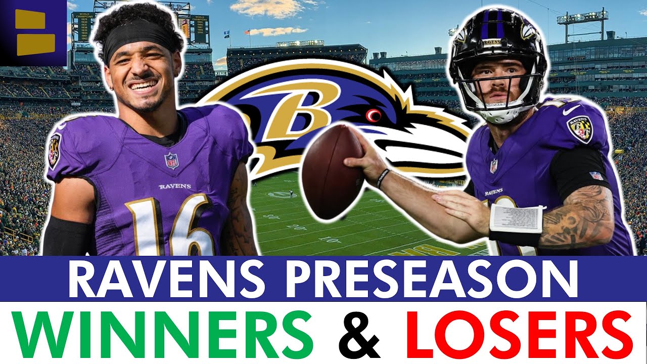 Baltimore Ravens Winners & Losers Vs. Packers Ft. Tylan Wallace, Devin ...