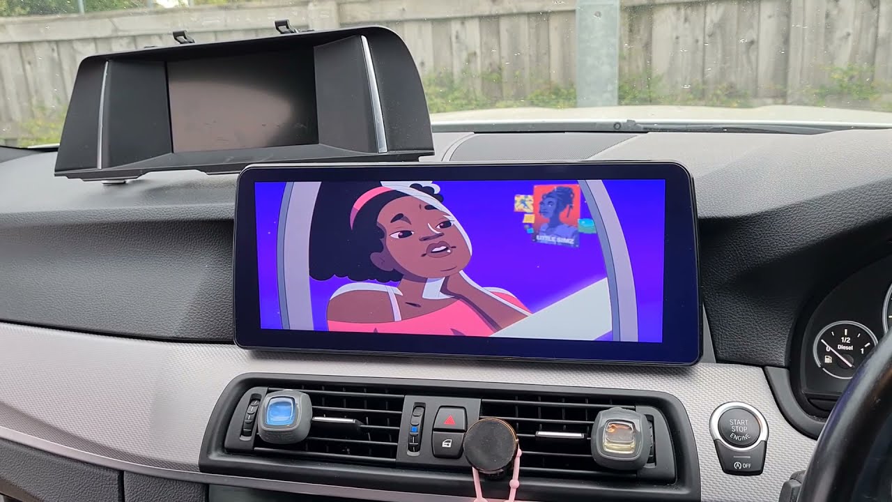 Droid UK - 12.3 Inch Android Screen Upgrade - Short Demo - YouTube