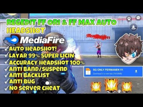 CONFIG FF ‼️SCRIPT OBB AUTO HEADSHOT DRAG LEHER | FF MAX & FF BIASA - REGE FF AUTO HEADSHOOT🎯 ...