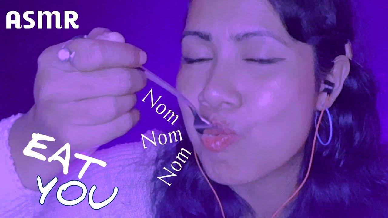 asmr | asmr eating your face with spoon 🍴😋 mouth sounds asmr (Personal ...