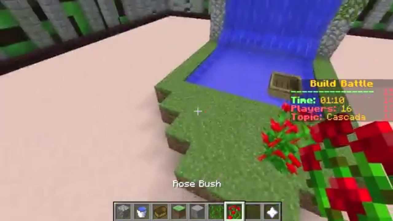 Minecraft Build Battle - Loquendo (CASCADA) - YouTube