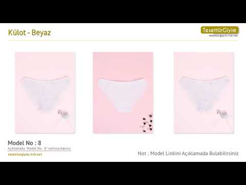 Beyaz Külot - Külot Modelleri