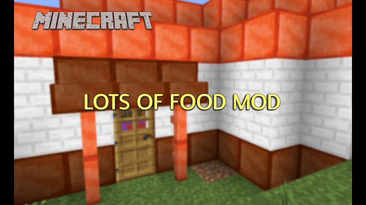 LOTS OF FOOD MOD 1.7.10 - Minecraft Modvorstellung - YouTube