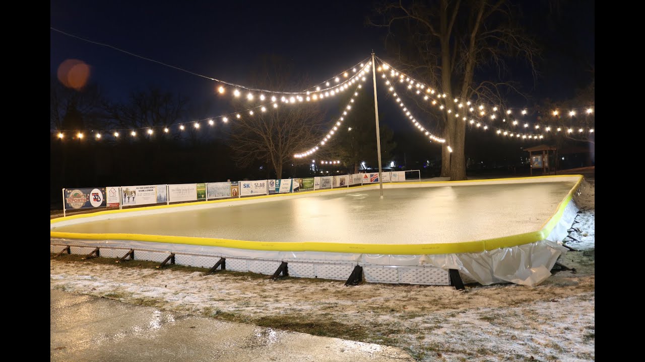 Ice Rink Dedication | Nixon Park, Hartland, WI | Dec. 11, 2021 - YouTube