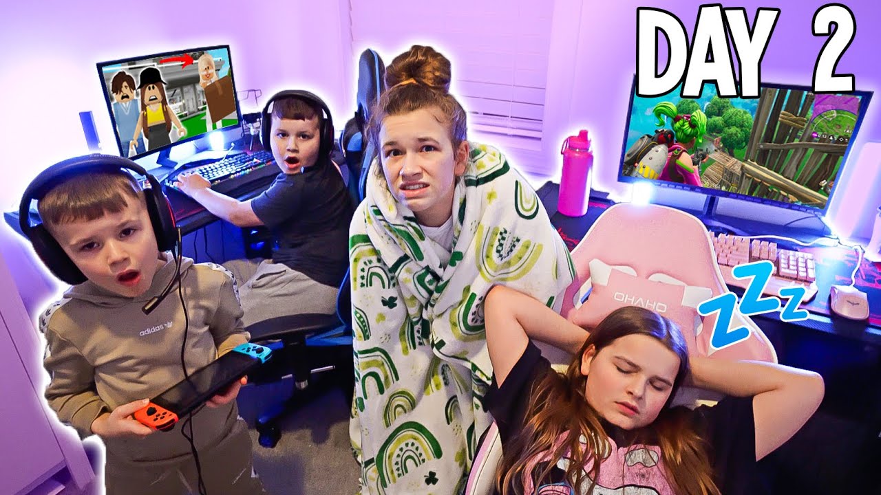 LAST TO LEAVE THE GAMING ROOM!! | JKREW - YouTube